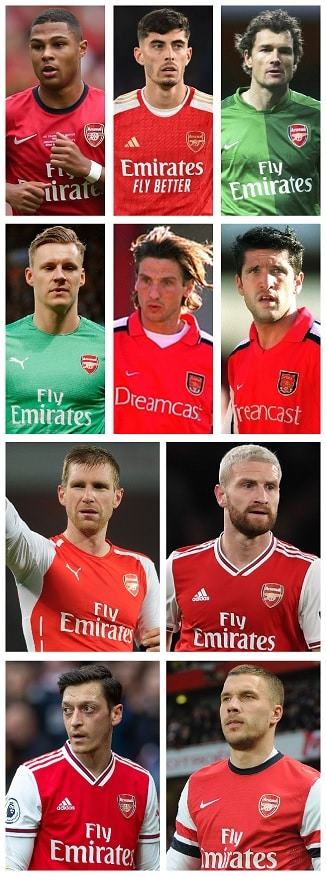 Who were the ten Germans that played Premier League Football with ...