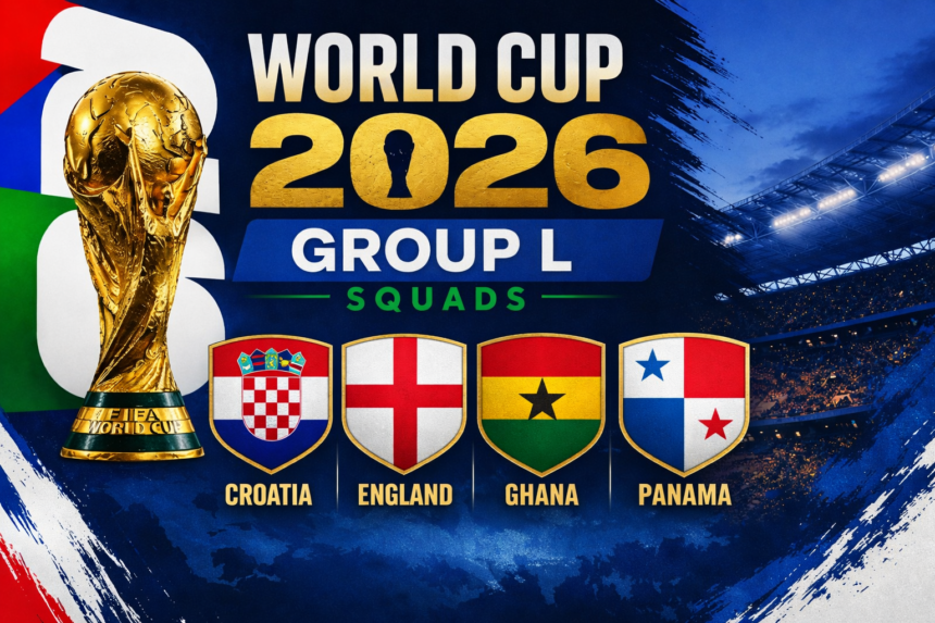 FIFA World Cup 2026: Group L Squads - My Football Facts