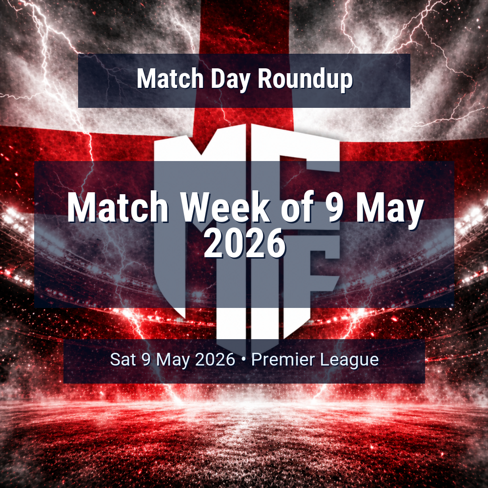 Premier League Match Week of 9 May 2026 Predictions: Best Odds and ...